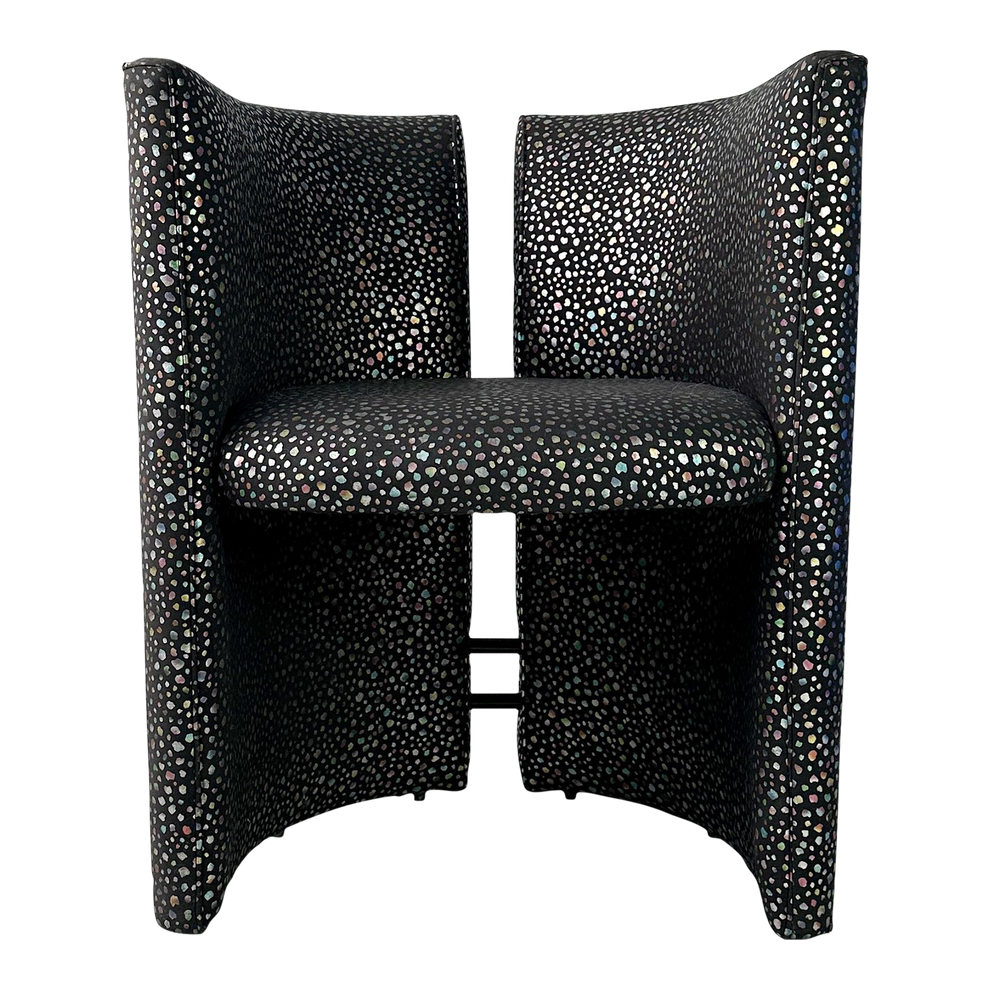 1980s Postmodern Split Back Chair – The Beau Ideal